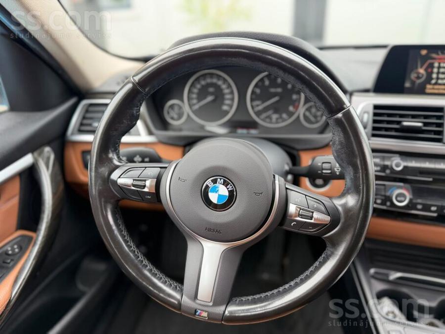 Blue BMW 320 2015 in Riga, with an engine capacity of 2.00 L and mileage of 260 thousand km for 14000 €, photo 6 on AUTOMOTO.COM.LV