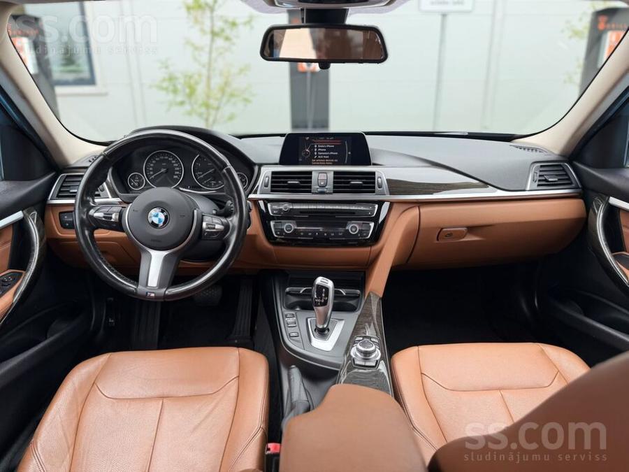 Blue BMW 320 2015 in Riga, with an engine capacity of 2.00 L and mileage of 260 thousand km for 14000 €, photo 7 on AUTOMOTO.COM.LV