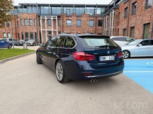 Blue BMW 320 2015 in Riga, with an engine capacity of 2.00 L and mileage of 260 thousand km for 14000 €, photo 13 on AUTOMOTO.COM.LV