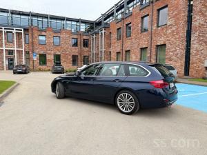 Blue BMW 320 2015 in Riga, with an engine capacity of 2.00 L and mileage of 260 thousand km for 14000 €, photo 16 on AUTOMOTO.COM.LV