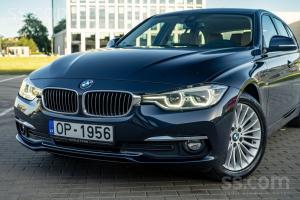 Blue BMW 320 2015 in Riga, with an engine capacity of 2.00 L and mileage of 219 thousand km for 12550 €, photo 3 on AUTOMOTO.COM.LV