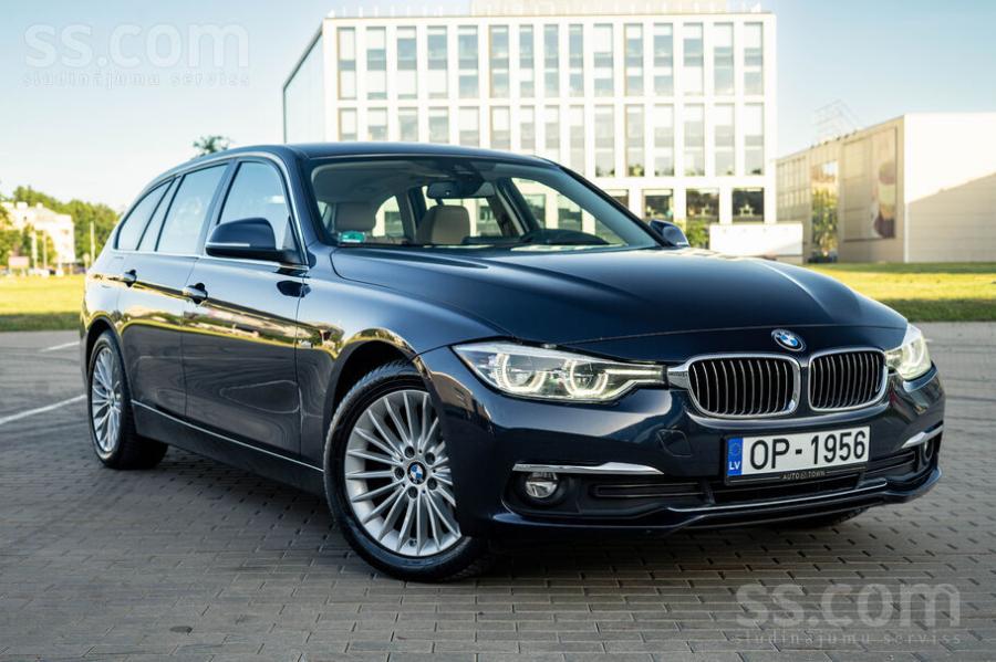 Blue BMW 320 2015 in Riga, with an engine capacity of 2.00 L and mileage of 219 thousand km for 12550 €, photo 5 on AUTOMOTO.COM.LV