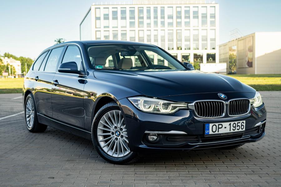 Синий БМВ 320 2015 в Рига, объемом двигателя 2.00 л и пробегом 219 тыс. км за 12550 €, фото 4 на AUTOMOTO.COM.LV