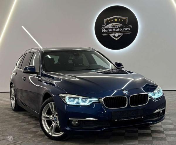 Blue BMW 320 2015 in Marijampole, with an engine capacity of 2.00 L and mileage of 349 thousand km for 9750 €, photo 1 on AUTOMOTO.COM.LV