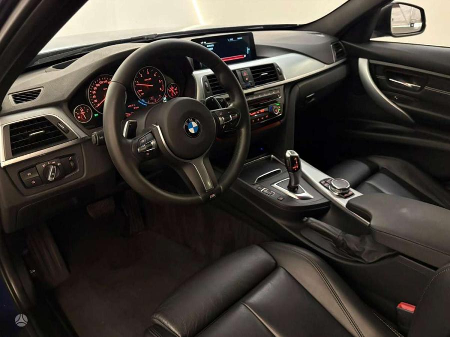 Blue BMW 320 2015 in Marijampole, with an engine capacity of 2.00 L and mileage of 349 thousand km for 9750 €, photo 3 on AUTOMOTO.COM.LV