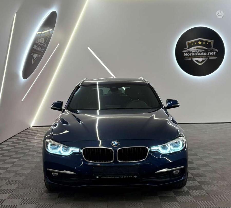Blue BMW 320 2015 in Marijampole, with an engine capacity of 2.00 L and mileage of 349 thousand km for 9750 €, photo 7 on AUTOMOTO.COM.LV