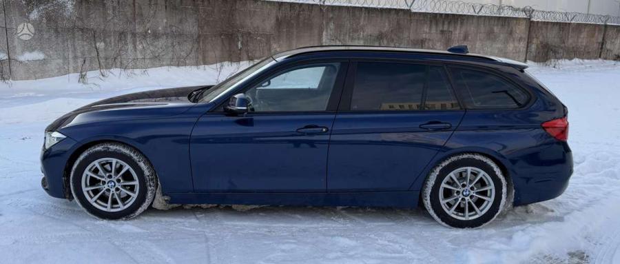Blue BMW 320 2016 in Vilnius, with an engine capacity of 2.00 L and mileage of 223 thousand km for 8999 €, photo 2 on AUTOMOTO.COM.LV