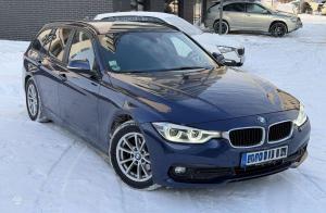Blue BMW 320 2016 in Vilnius, with an engine capacity of 2.00 L and mileage of 223 thousand km for 8999 €, photo 7 on AUTOMOTO.COM.LV