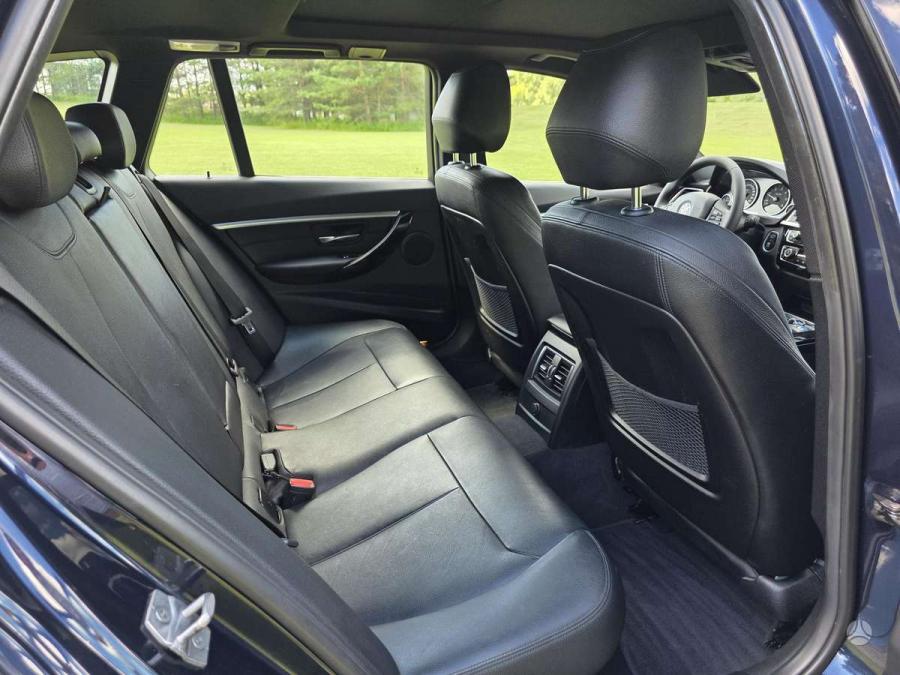 Blue BMW 320 2016 in Telschi, with an engine capacity of 2.00 L and mileage of 274 thousand km for 10500 €, photo 27 on AUTOMOTO.COM.LV