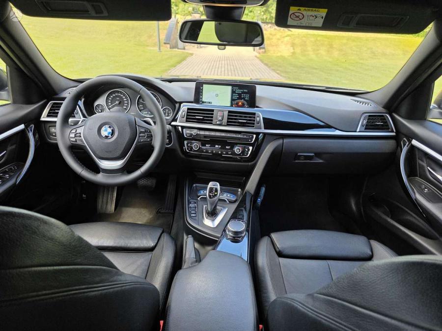 Blue BMW 320 2016 in Telschi, with an engine capacity of 2.00 L and mileage of 274 thousand km for 10500 €, photo 30 on AUTOMOTO.COM.LV