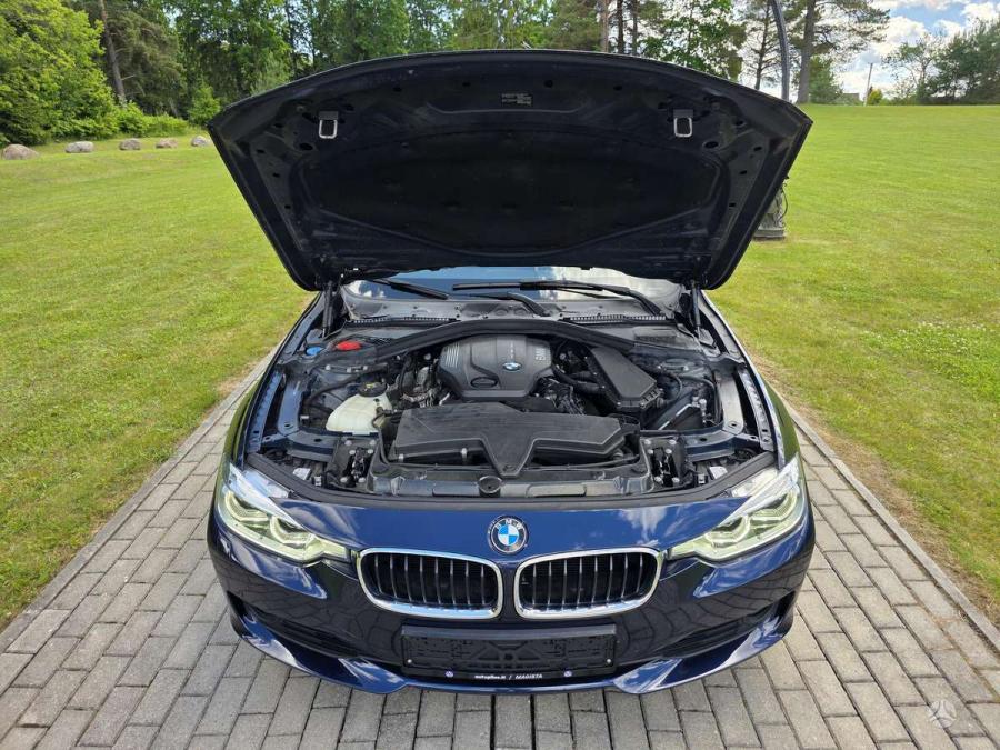 Blue BMW 320 2016 in Telschi, with an engine capacity of 2.00 L and mileage of 274 thousand km for 10500 €, photo 48 on AUTOMOTO.COM.LV