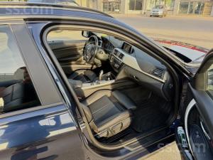 Blue BMW 320 2016 in Riga, with an engine capacity of 2.00 L and mileage of 306 thousand km for 11370 €, photo 7 on AUTOMOTO.COM.LV