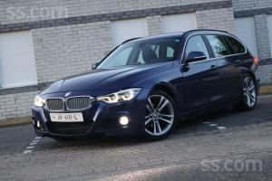 Blue BMW 320 2016 in Saldus, with an engine capacity of 2.00 L and mileage of 290 thousand km for 10245 €, photo  on AUTOMOTO.COM.LV