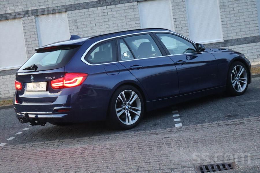 Zils BMW 320 2016 Saldus, ar dzinēja tilpumu 2.00 L un nobraukumu 290 tūkst. km par 10245 €, foto 7 vietnē AUTOMOTO.COM.LV