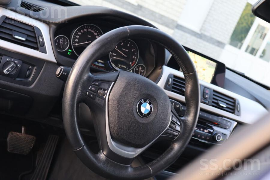 Zils BMW 320 2016 Saldus, ar dzinēja tilpumu 2.00 L un nobraukumu 290 tūkst. km par 10245 €, foto 13 vietnē AUTOMOTO.COM.LV