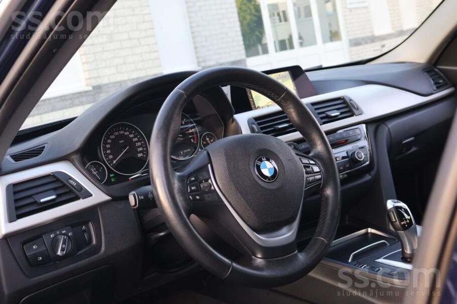 Zils BMW 320 2016 Saldus, ar dzinēja tilpumu 2.00 L un nobraukumu 290 tūkst. km par 10245 €, foto 14 vietnē AUTOMOTO.COM.LV