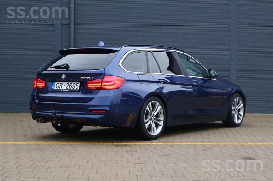 Zils BMW 320 2016 Saldus, ar dzinēja tilpumu 2.00 L un nobraukumu 290 tūkst. km par 9495 €, foto 5 vietnē AUTOMOTO.COM.LV