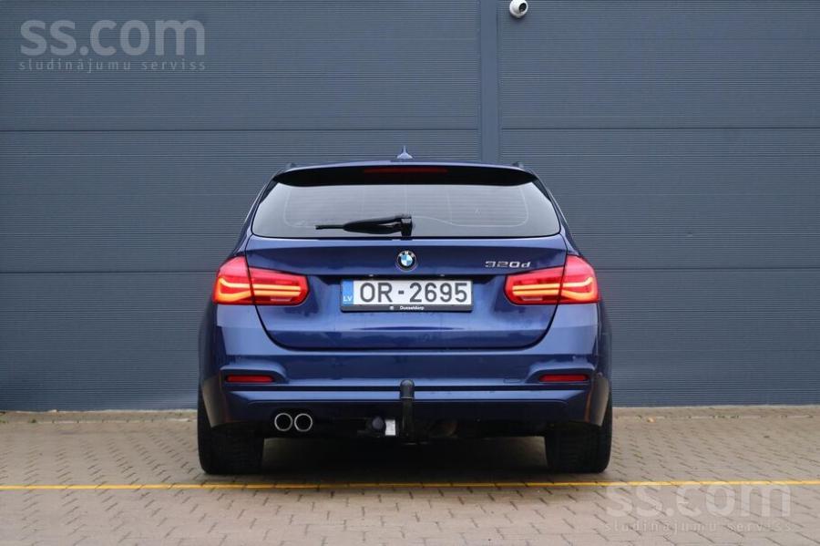 Zils BMW 320 2016 Saldus, ar dzinēja tilpumu 2.00 L un nobraukumu 290 tūkst. km par 9495 €, foto 7 vietnē AUTOMOTO.COM.LV