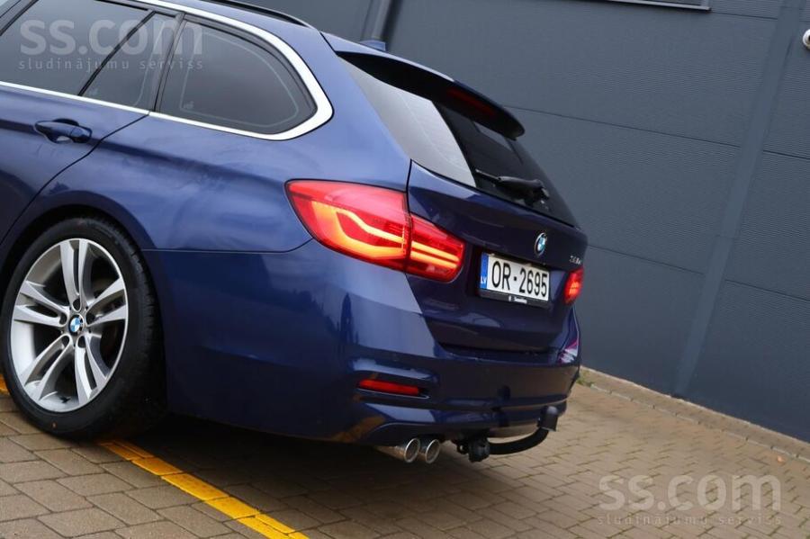 Zils BMW 320 2016 Saldus, ar dzinēja tilpumu 2.00 L un nobraukumu 290 tūkst. km par 9495 €, foto 9 vietnē AUTOMOTO.COM.LV