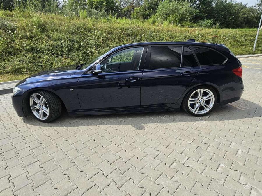 Blue BMW 320 2016 in Vilnius, with an engine capacity of 2.00 L and mileage of 302 thousand km for 13200 €, photo 7 on AUTOMOTO.COM.LV