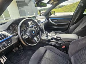 Blue BMW 320 2016 in Vilnius, with an engine capacity of 2.00 L and mileage of 302 thousand km for 13200 €, photo 26 on AUTOMOTO.COM.LV
