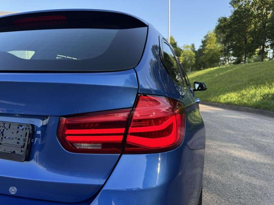 Blue BMW 320 2016 in Alytus, with an engine capacity of 2.00 L and mileage of 289 thousand km for 11400 €, photo 27 on AUTOMOTO.COM.LV