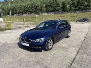 Blue BMW 320 2016 in Vilnius, with an engine capacity of 2.00 L and mileage of 231 thousand km for 11750 €, photo  on AUTOMOTO.COM.LV