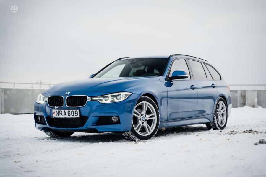 Blue BMW 320 2017 in Vilnius, with an engine capacity of 0.00 L and mileage of 306 thousand km for 11999 €, photo 1 on AUTOMOTO.COM.LV