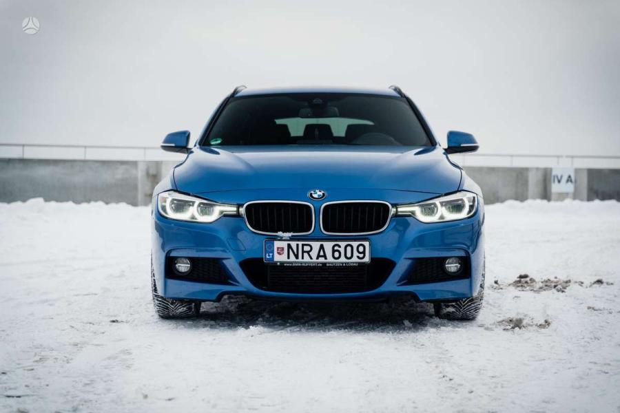 Blue BMW 320 2017 in Vilnius, with an engine capacity of 0.00 L and mileage of 306 thousand km for 11999 €, photo 2 on AUTOMOTO.COM.LV
