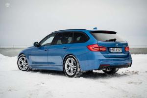 Blue BMW 320 2017 in Vilnius, with an engine capacity of 0.00 L and mileage of 306 thousand km for 11999 €, photo 5 on AUTOMOTO.COM.LV