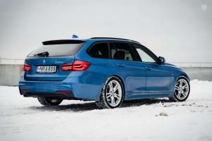 Blue BMW 320 2017 in Vilnius, with an engine capacity of 0.00 L and mileage of 306 thousand km for 11999 €, photo 7 on AUTOMOTO.COM.LV