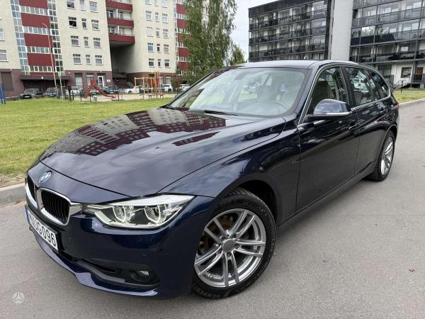 Blue BMW 320 2017 in Vilnius, with an engine capacity of 2.00 L and mileage of 330 thousand km for 7900 €, photo 1 on AUTOMOTO.COM.LV