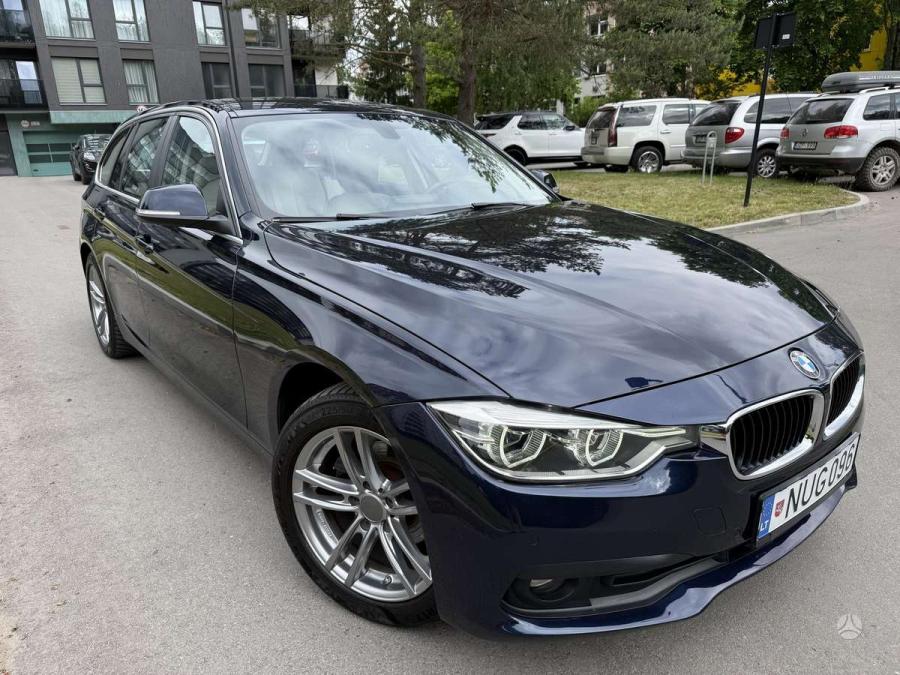 Blue BMW 320 2017 in Vilnius, with an engine capacity of 2.00 L and mileage of 330 thousand km for 7800 €, photo 1 on AUTOMOTO.COM.LV