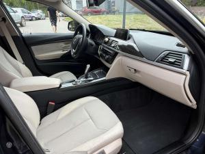 Blue BMW 320 2017 in Vilnius, with an engine capacity of 2.00 L and mileage of 330 thousand km for 7800 €, photo 13 on AUTOMOTO.COM.LV