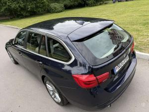 Blue BMW 320 2017 in Vilnius, with an engine capacity of 2.00 L and mileage of 330 thousand km for 7800 €, photo 35 on AUTOMOTO.COM.LV