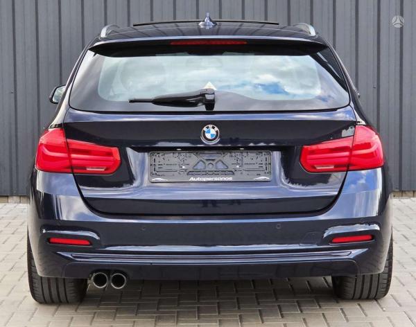 Blue BMW 320 2017 in Kaunas, with an engine capacity of 2.00 L and mileage of 266 thousand km for 11500 €, photo 6 on AUTOMOTO.COM.LV