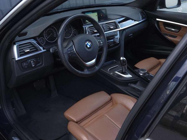 Blue BMW 320 2017 in Kaunas, with an engine capacity of 2.00 L and mileage of 266 thousand km for 11500 €, photo 9 on AUTOMOTO.COM.LV