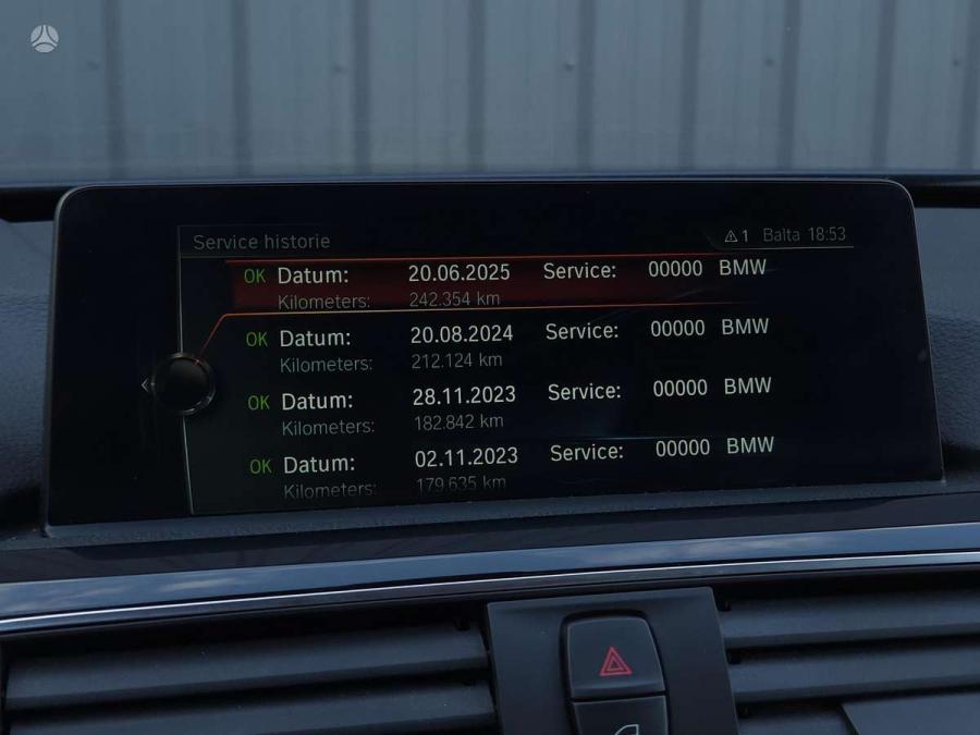 Синий БМВ 320 2017 в Каунас, объемом двигателя 2.00 л и пробегом 266 тыс. км за 11500 €, фото 17 на AUTOMOTO.COM.LV