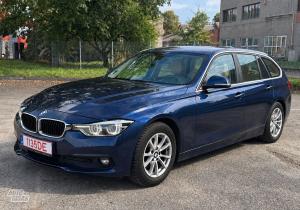 Blue BMW 320 2017 in Alytus, with an engine capacity of 2.00 L and mileage of 305 thousand km for 7299 €, photo  on AUTOMOTO.COM.LV