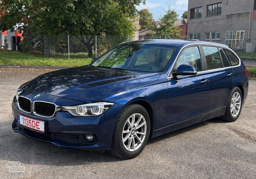 Blue BMW 320 2017 in Alytus, with an engine capacity of 2.00 L and mileage of 305 thousand km for 7299 €, photo 1 on AUTOMOTO.COM.LV