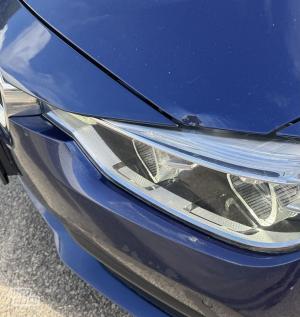 Blue BMW 320 2017 in Alytus, with an engine capacity of 2.00 L and mileage of 305 thousand km for 7299 €, photo 7 on AUTOMOTO.COM.LV