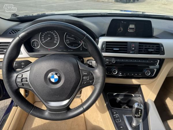 Blue BMW 320 2017 in Alytus, with an engine capacity of 2.00 L and mileage of 305 thousand km for 7299 €, photo 8 on AUTOMOTO.COM.LV