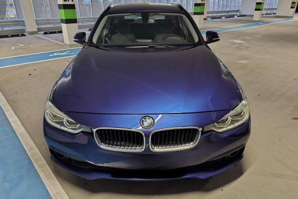Blue BMW 320 2018 in Vilnius, with an engine capacity of 2.00 L and mileage of 320 thousand km for 9600 €, photo 1 on AUTOMOTO.COM.LV