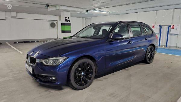 Blue BMW 320 2018 in Vilnius, with an engine capacity of 2.00 L and mileage of 320 thousand km for 9600 €, photo 3 on AUTOMOTO.COM.LV