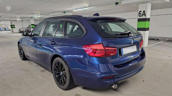 Blue BMW 320 2018 in Vilnius, with an engine capacity of 2.00 L and mileage of 320 thousand km for 9600 €, photo 6 on AUTOMOTO.COM.LV