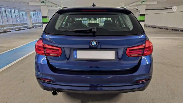 Blue BMW 320 2018 in Vilnius, with an engine capacity of 2.00 L and mileage of 320 thousand km for 9600 €, photo 7 on AUTOMOTO.COM.LV