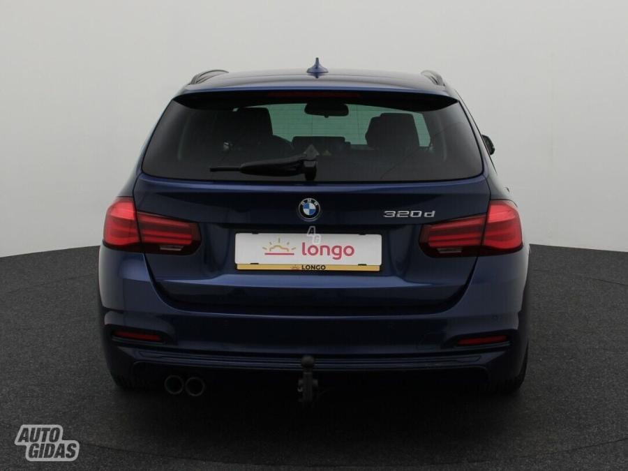 Blue BMW 320 2018 in Vilnius, with an engine capacity of 2.00 L and mileage of 177 thousand km for 15299 €, photo 5 on AUTOMOTO.COM.LV