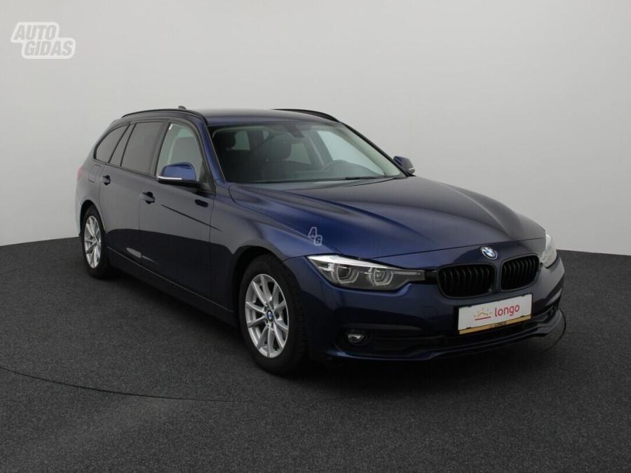 Blue BMW 320 2018 in Vilnius, with an engine capacity of 2.00 L and mileage of 177 thousand km for 15299 €, photo 9 on AUTOMOTO.COM.LV