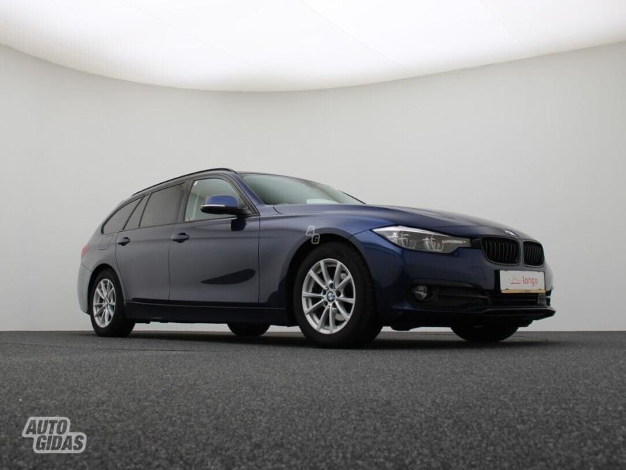 Blue BMW 320 2018 in Vilnius, with an engine capacity of 2.00 L and mileage of 177 thousand km for 15299 €, photo 10 on AUTOMOTO.COM.LV