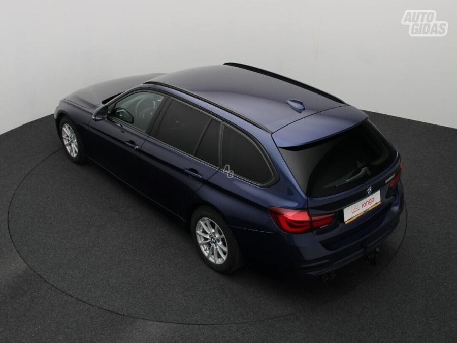 Blue BMW 320 2018 in Vilnius, with an engine capacity of 2.00 L and mileage of 177 thousand km for 15299 €, photo 11 on AUTOMOTO.COM.LV